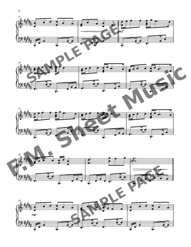 Dark Enough to See the Stars (Intermediate Piano) By Weezer - F.M. Sheet Music - Pop ...